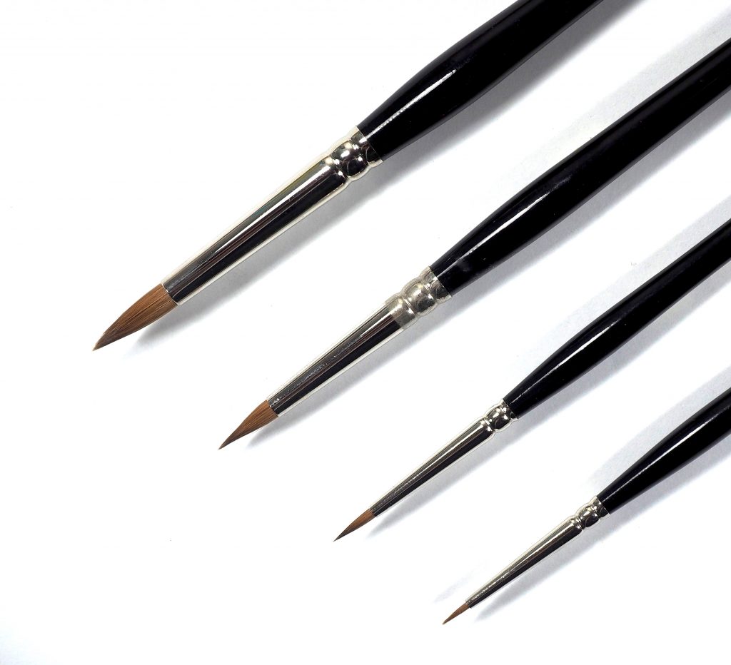 Kolinsky Red Sable hair, Extra Short - Au Sanglier de Russie